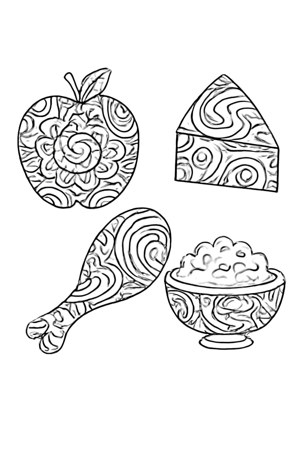 4 Food Groups Coloring Pages 2026 to Help Kids Understand Nutrition